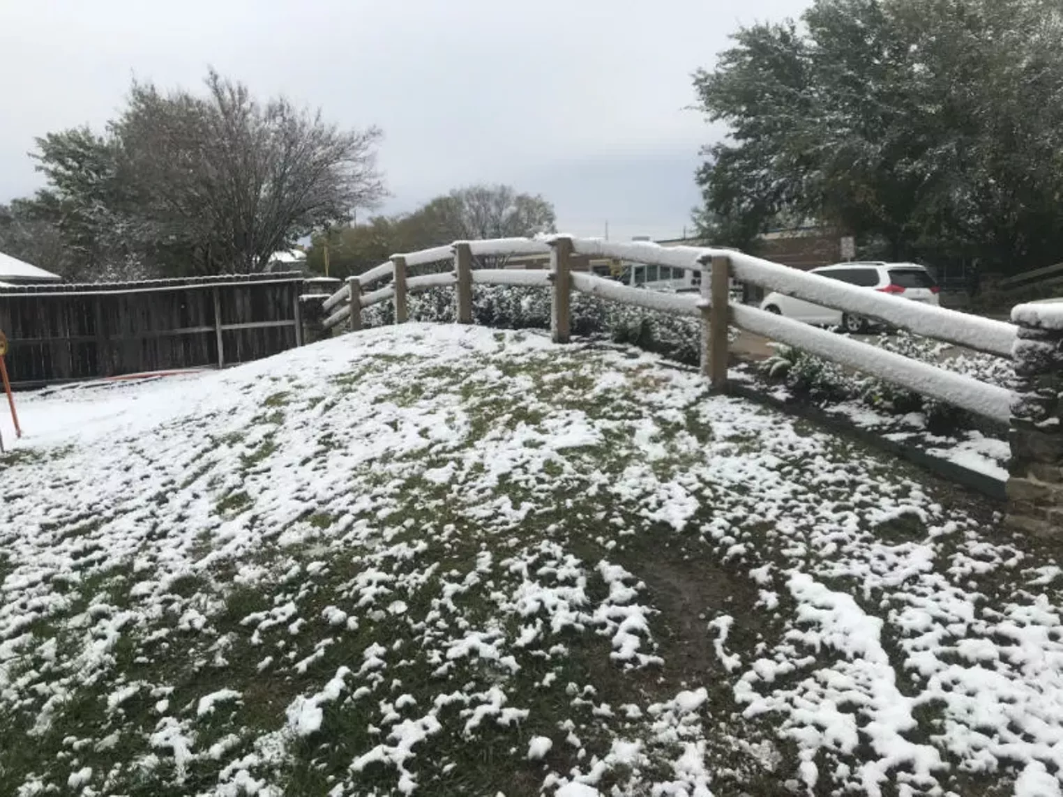 Snow Falls on Houston on December 8, 2017 | Houston | Houston Press ...