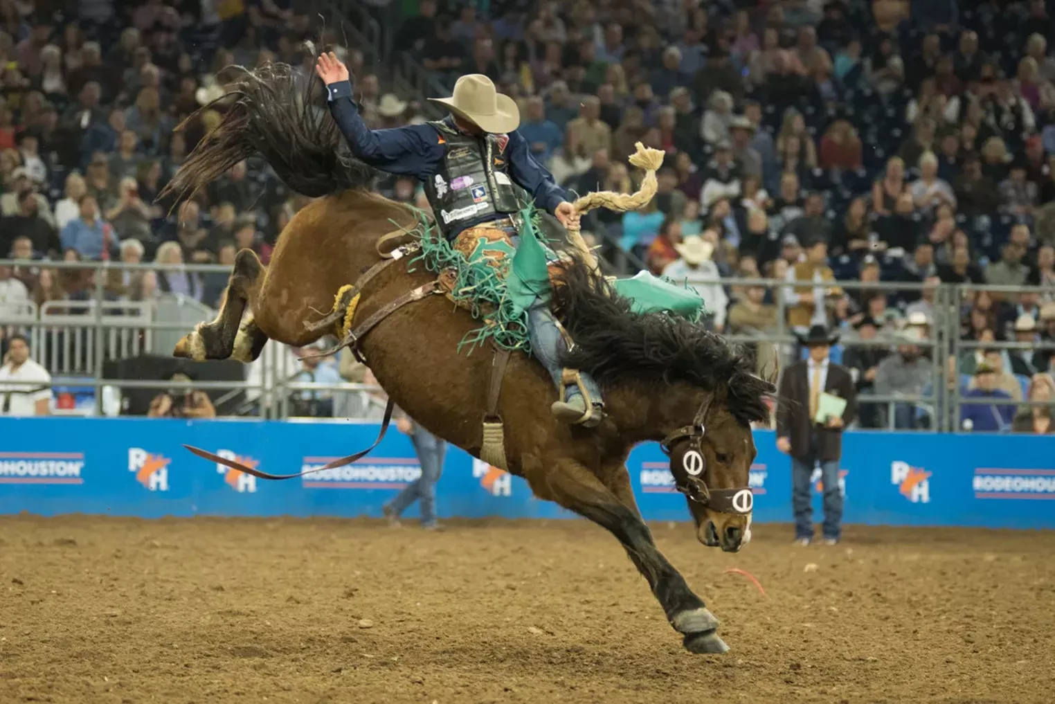 Riding and Roping Action at RodeoHouston | Houston Press