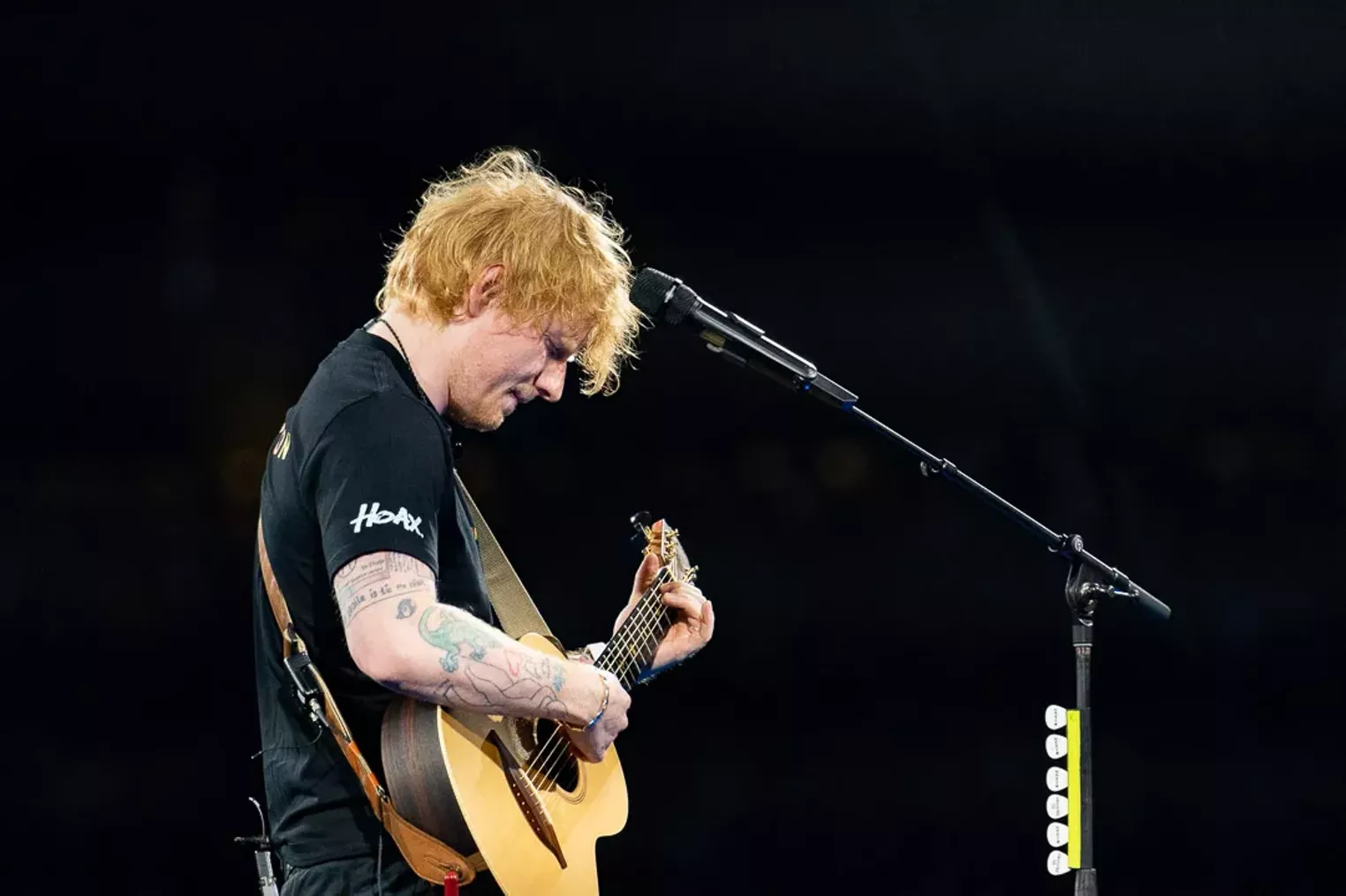 Ed Sheeran Performance at NRG | Houston Press