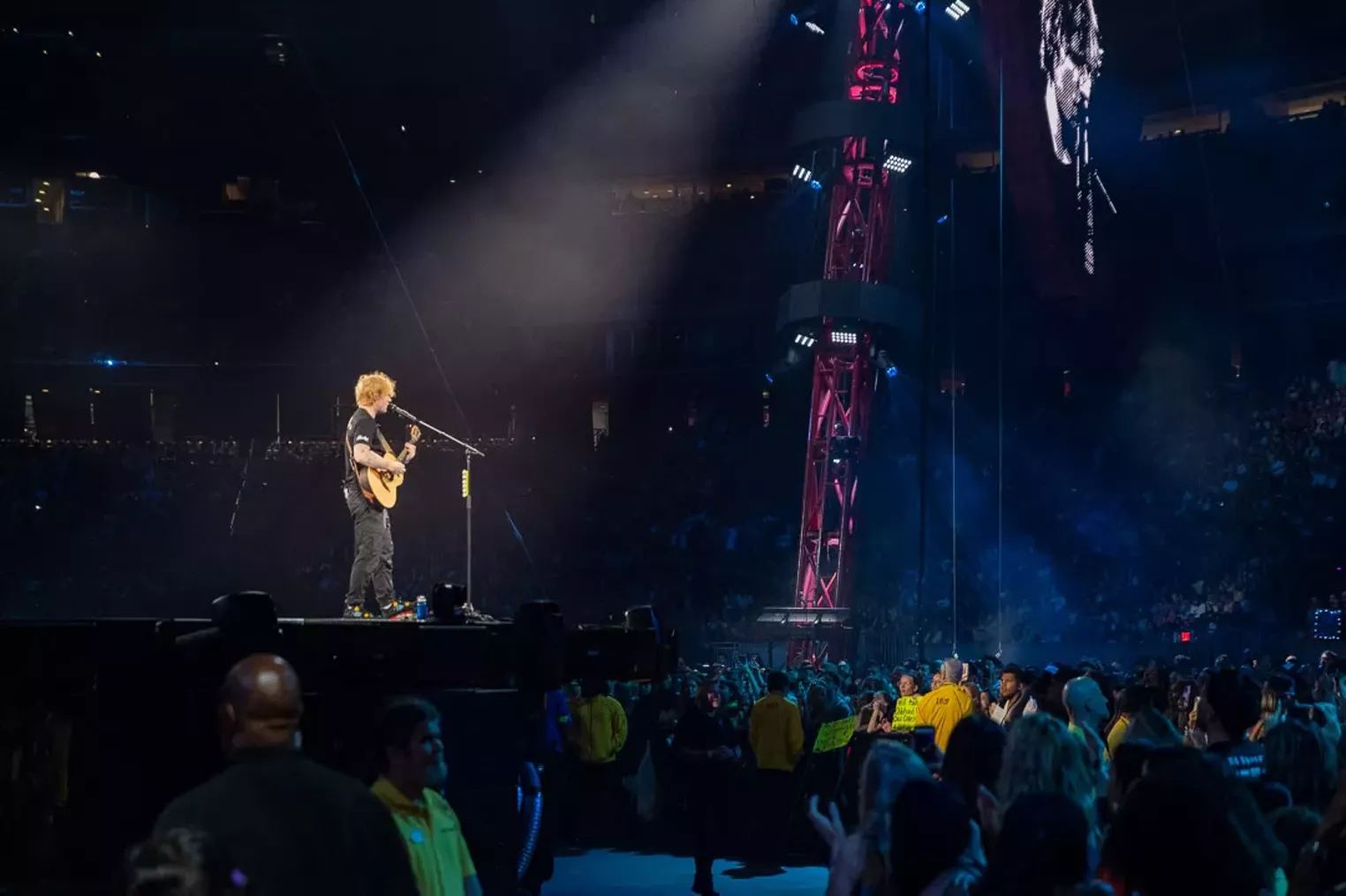 Ed Sheeran Performance at NRG | Houston Press